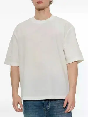 Emporio Armani Crew-neck T-shirt - Neutrals