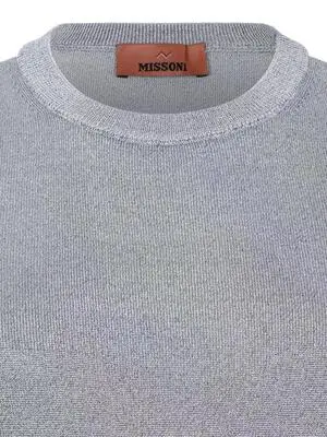Missoni Metallic-effect Short-sleeve Sweater