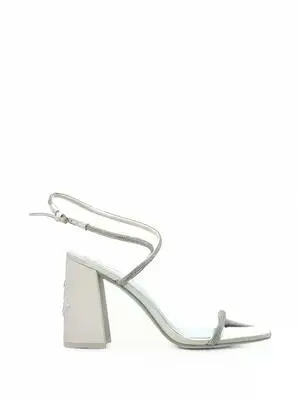 Kate Spade New York Say I Do Crystal-embellished Block-heel Sandals