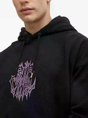 Rip Curl Logo-print Drawstring Hoodie - Black