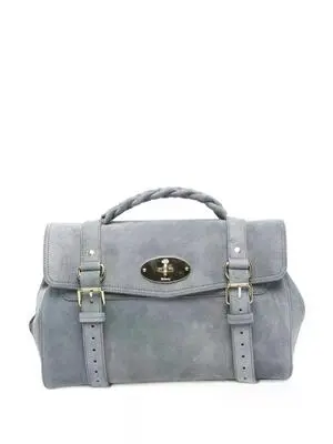 Mulberry Alexa Suede Bag - Grey