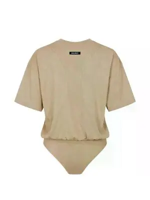 HALFBOY Logo-print Short-sleeve Bodysuit