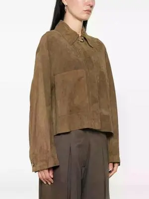 JOSEPH Suede Boxy Jacket