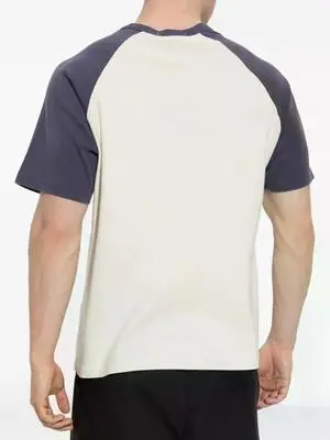 A BATHING APE Raglan-sleeve Logo-print Cotton T-shirt