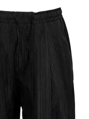 LOW BRAND Striped Cotton Shorts