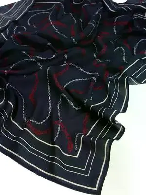 Tommy Hilfiger Chain-print Beach Cover-up