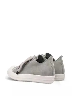 Rick Owens Jumbo Lace Low Sneaks Suede Sneakers