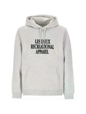 LES DEUX Copenhagen Logo-print Cotton Hoodie