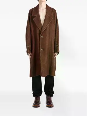 UMA WANG Oversized Notched-lapel Coat