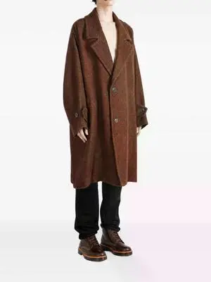UMA WANG Oversized Notched-lapel Coat