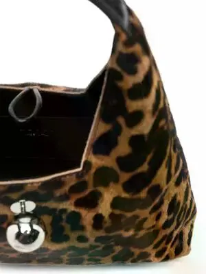 Marni Leopard-print Trapeze Tote Bag