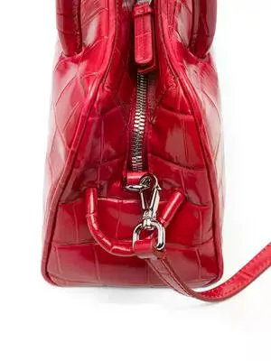 Jacquemus Croc-effect Knotted Clutch Bag