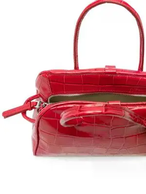 Jacquemus Croc-effect Knotted Clutch Bag