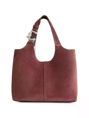 COCCINELLE Small C-easy Suede Tote Bag