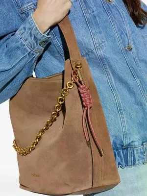 Michael Kors Knotted Logo-plaque Keychain