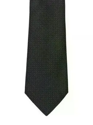 Canali Micro-pattern Silk Tie