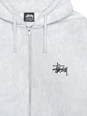 StÜssy Logo-print Zip-fastening Hoodie