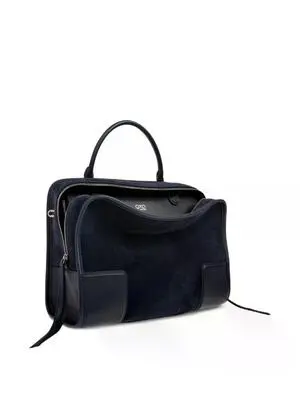 Loewe Large Amazona 180 Bag In Suede