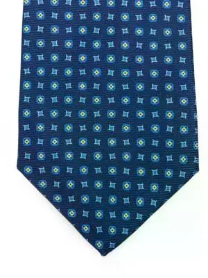 Kiton Geometric-print Tie