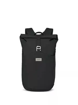 OSPREY Medium Roll-top Buckle-fastening Backpack - Black