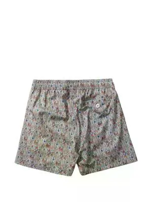 DEAN EDMONDS Floral-print Drawstring Swim Shorts