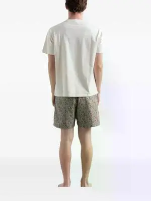 DEAN EDMONDS Floral-print Drawstring Swim Shorts