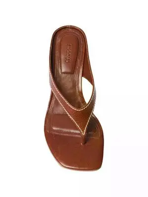 Simkhai Hazel Rattan Heeled Espadrilles