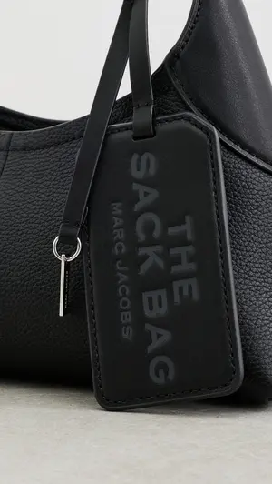 Marc Jacobs The Small Belted Sack Shoulder Bag - Black