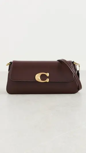COACH Refined Calf Leather Jet Shoulder Bag
