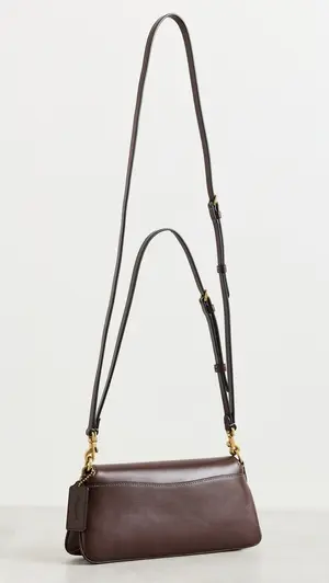 COACH Refined Calf Leather Jet Shoulder Bag