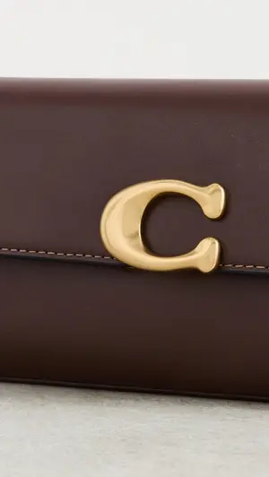 COACH Refined Calf Leather Jet Shoulder Bag