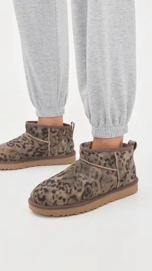 UGG Classic Ultra Mini Spotted Boots