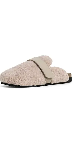 ROAM Slim Fuzzy Loaf Mules