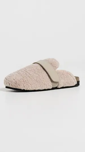ROAM Slim Fuzzy Loaf Mules