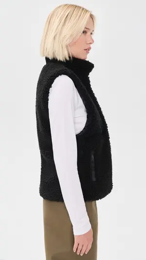 THE LULO PROJECT Amparo Faux Fur Vest