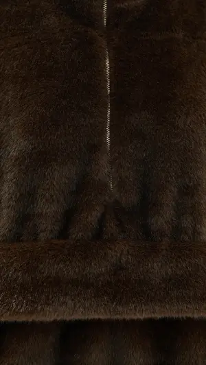 Source Unknown Zvika Faux Fur Anorak