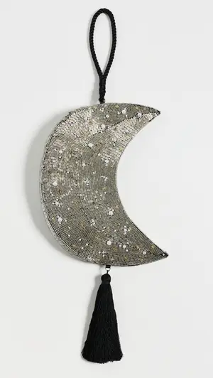 SIMONMILLER Beaded Crescent Wristlet