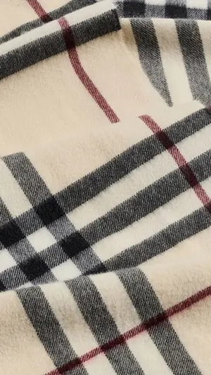 Burberry Check Cashmere Scarf