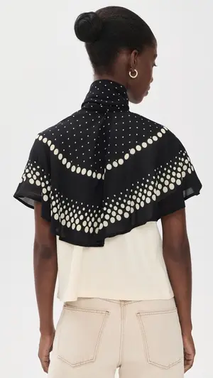Sea Elly Polka Print Cape T-shirt