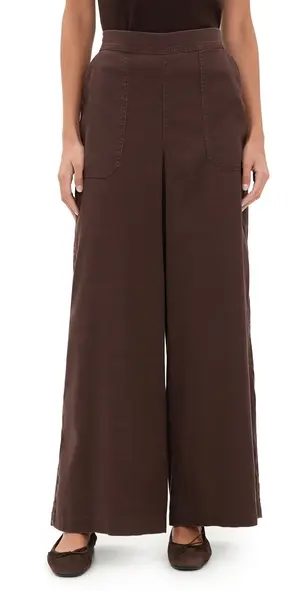 Splendid Angie Texture Slubbed Pants