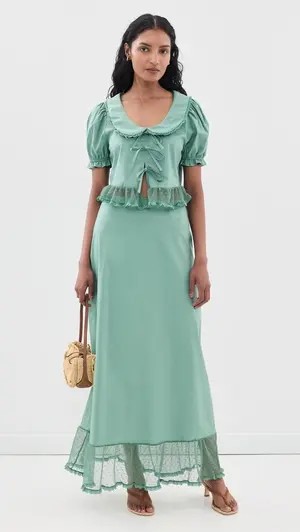 Peixoto Odette Maxi Skirt