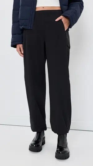 HALFDAYS Gwen Uv Lightweight Pants - Black