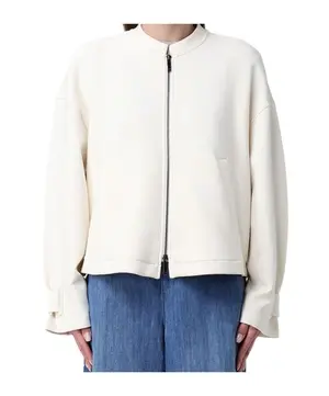 Emporio Armani Zip-up Crewneck Jacket