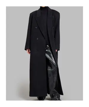 THE FRANKIE SHOP Gaia Double Breasted Coat