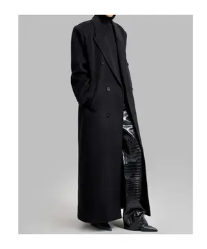 THE FRANKIE SHOP Gaia Double Breasted Coat