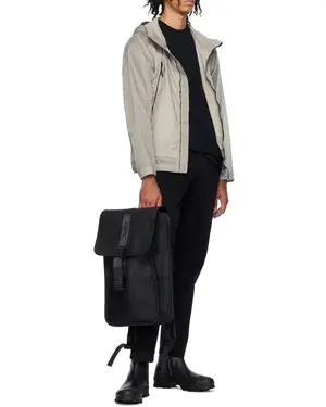 Rains Mini Trail Logo-debossed Backpack