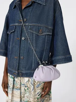 Max Mara Extra-small Pasticcino Bag In Shiny Sheepskin