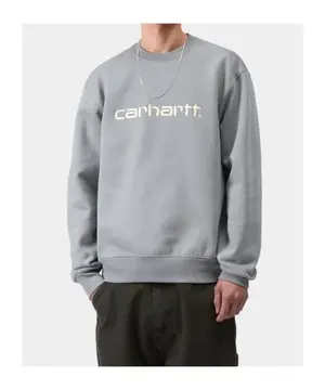 Carhartt Work In Progress Logo Crewneck Sweatshirt