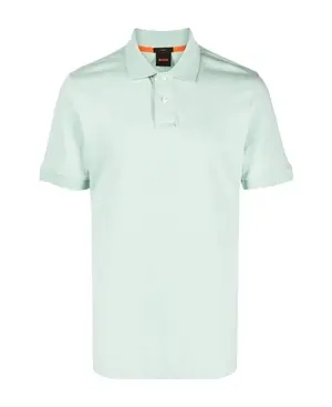 Hugo Boss Logo Embroidered Short-sleeved Polo Shirt