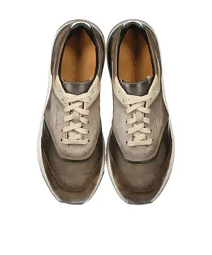 Santoni Round-toe Sneakers
